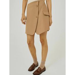 NORR Midirock »Skirt Eluna« Warm Beige 44 44 Feminine und elegante Designs
