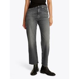 Tommy Jeans Straight-Jeans »LAYLA HR SLIM STR« in Knöchellänge black denim 34 - Länge 30 Länge 30 34 Gerade geschnittene Straight-Jeans für einen...