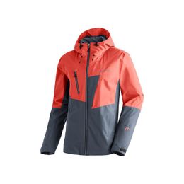 Maier Sports Funktionsjacke »Lindon M« Herren Outdoorjacke, wasserdicht, RV-Taschen, Kapuze rot 54 54 Flexible Jacke mit vollem Tragekomfort für...
