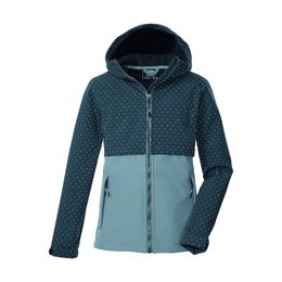 Killtec Softshelljacke &raquo;KOW 227 GRLS SFTSHLL JCKT&laquo; Softshelljacke f&uuml;r Kids: wind- und wasserabweisend, reflektierend nachtblau 176 176 Kinder...