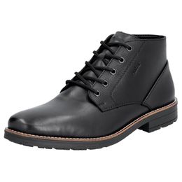 Rieker Schnürstiefelette, Schnürboots, Business-Schnürer, Stiefelette mit weicher Decksohle schwarz 46 46 Klassische Schnürstiefelette mit...