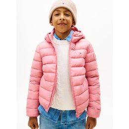 Tommy Hilfiger M&auml;dchen Steppjacke &raquo;U LIGHT DOWN HOODED JACKET&laquo; mit Kapuze Kinder bis 16 Jahre 7 (122)
