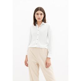 Véro Moda VERO MODA Langarmbluse »VMNORA LS OVERSIZE SHIRT WVN GA NOOS« Bright White XS XS Lässige Bluse von Vero Moda
