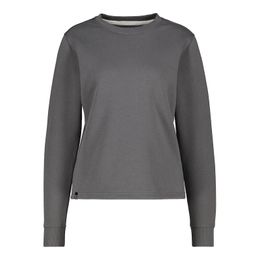 alife and kickin ALIFE & KICKIN Sweatshirt »Damen TeclaAK A« iron gate M M Damen Sweatshirt mit rundem Ausschnitt für entspannten Alltagstragekomfort