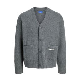 Jack & Jones Jack & Jones Knit Cardigan 'JORNorrebro' male Grey size M