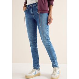 Cecil Slim-fit-Jeans »Style Toronto« High Waist, im 5-Pocket-Stil light blue washed 33 - Länge 32 Länge 32 33 Jeanshose von Cecil