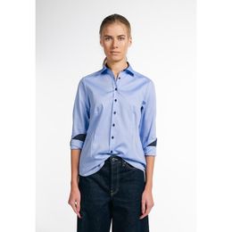 Eterna Hemdbluse &raquo;REGULAR FIT&laquo; NON IRON (b&uuml;gelfrei) blau 44 44 Hemd-Kragen