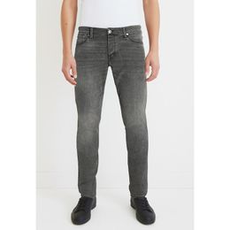 Jack & Jones JACK & JONES Slim-fit-Jeans »JJIGLENN JJORIGINAL SQ 650« Grey Denim 36 - Länge 32 Länge 32 36 Gürtelschlaufen vorhanden, ideal für das Kombinieren...