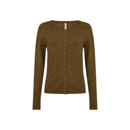 soyaconcept Cardigan »Soya Concept Cardigan SC_DOLLIE« 97230 MISTY OLIVE MEL M M Weich und leicht – ideal für den Lagenlook