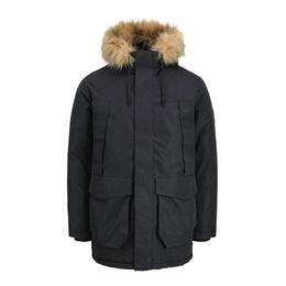 Jack & Jones JACK & JONES Parka 'JJCAMP' Herren Größe XL hellbraun / schwarz