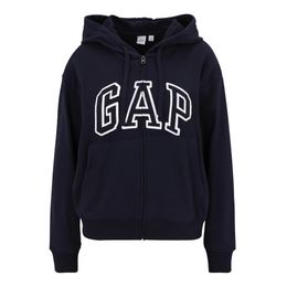 GAP Petite Sweatjacke 'HERITAGE' Damen Größe XS navy / weiß