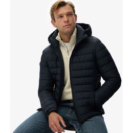 Superdry Herren Gesteppt Fuji Kapuzenjacke, Marineblau - Gr&ouml;&szlig;e: XXL 102020200063398T005