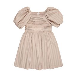 Abercrombie & Fitch Abercrombie & Fitch Kleid Mädchen Größe 110/116 beige / weiß