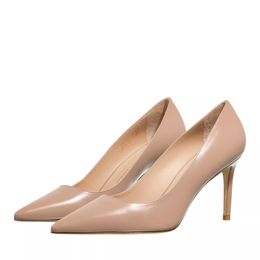 Stuart Weitzman Pumps & High Heels - Stuart 85 Pump - Gr. 40 (EU) - in Beige - f&uuml;r Damen