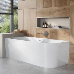 Villeroy & Boch Villeroy & Boch Embrace Eck-Badewanne mit Verkleidung, UBA180EMB9CL00V-01,