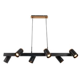 Briloner Leuchten LED Pendelleuchte "DUTA 4059065", matt, schwarz, Leuchten