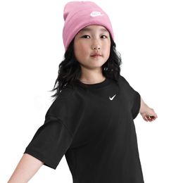 T-Shirt Nike Sportswear "G NSW TEE SS OVRSZED LBR", Kinder, Gr. L (152/158), schwarz, Obermaterial: 100% Baumwolle, Shirts