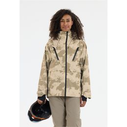 Skijacke WHISTLER "Palmdale", Damen, Gr. 38, schwarz, pink, 100% Polyester, mehrfarbig, normal, ohne Ausschnitt, Jacken, mit 10.000 mm Wassersäule