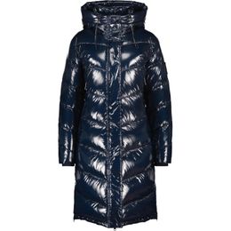 alife and kickin Winterjacke ALIFE & KICKIN "Damen LolaniAK A", Damen, Gr. M, blau (marine), 100% Polyamid, Jacken Winterjacke