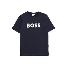 BOSS T-Shirt Jungen Größe 140 navy / weiß