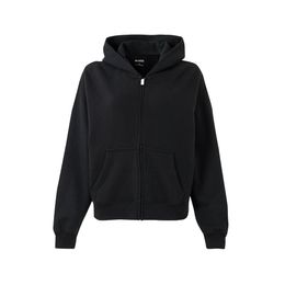 Hollister Zip-Up Hoodie female Black size L
