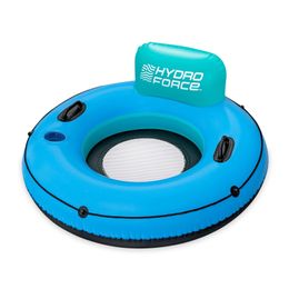 Bestway Hydro Force&reg; Schwimmring White Cap Rider&trade; mit R&uuml;ckenlehne &Oslash; 119 cm