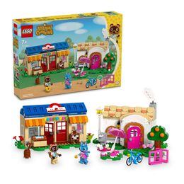 Lego® Animal Crossing™ Nooks Laden und Sophies Haus