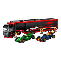 Lego® City F1® Transporter mit RB20 & AMR24 F1® Rennautos