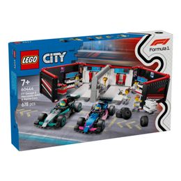 Lego® City F1® Garage mit Mercedes-AMG & Alpine Rennautos
