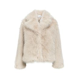 Object Jacke 'OBJIsadora' Damen Gr&ouml;&szlig;e S creme Winterjacke