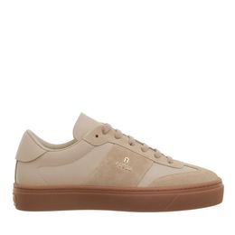 Furla Low-Top Sneaker - Furla Enjoy Lace-Up Sneaker T.20 - Gr. 38 (EU) - in Beige - f&uuml;r Damen