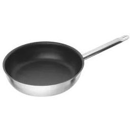 Bratpfanne Zwilling "Pro", silber (silberfarben), B:29,8cm H:7,7cm L:51,5cm Ø:28cm, Pfannen, DuraslideUltraAntihaftbeschichtung, Induktion, Schüttrand