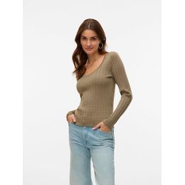Only Longsleeve in Taupe - 73% | Gr&ouml;&szlig;e XS | Damen-tops