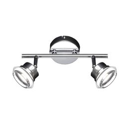 Wofi MORGAN Deckenspot LED Chrom, 2-flammig
