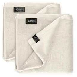 Schöner Wohnen Handtücher "Sense", beige (cremeweiß), B:50cm L:100cm, Frottee, Obermaterial: 100% Baumwolle, SCHÖNER WOHNEN-KOLLEKTION, Handtücher, mit Velourborte, hautschmeichelnde Airtouch Qualität, super weich