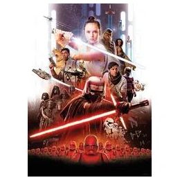 Bild Komar "Star Wars Movie Poster Rey", bunt (farbe bild(er): bunt), B:50cm H:70cm, Holz, Papier, Bilder, Wandbild zur Dekoration im Kinderzimmer - ohne Rahmen