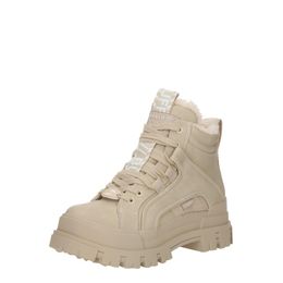 Buffalo Lace-Up Ankle Boots 'Aspha' female Beige size 41