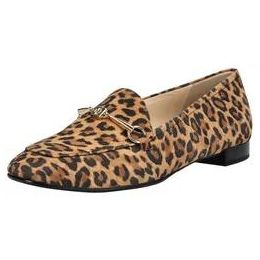 Högl Slipper HÖGL "Högl Slipper Leder", Damen, Gr. 39, braun (camel), Leder, casual, Schuhe