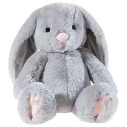 Kuscheltier Heunec "Hasilein mit Schlappohren", grau, Plüschfiguren, KinderH:25cm, H:25cm