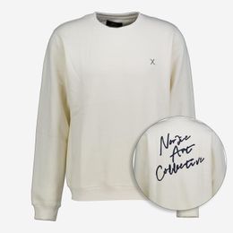 Clean Cut Copenhagen Cremefarbenes Grady Sweatshirt mit Stickerei