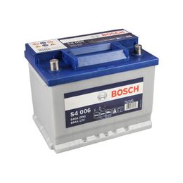 Bosch Starterbatterie S4 12 V, 60 Ah, 540 A 12V 60Ah 540A für MITSUBISHI DODGE JEEP TOYOTA VAUXHALL SAAB CHRYSLER OPEL MZ690083 95951010 400129987 0 0