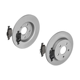 ATE Bremsensatz-Hinterachse Bremsensatz, Scheibenbremse hinten rechts links voll 265mm für GENERAL MOTORS VAUXHALL MAZDA SAAB FORD VOLVO OPEL MEAV6J-2