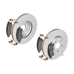 ATE Bremsensatz, Scheibenbremse vorne rechts links belüftet 276mm für VAUXHALL CHEVROLET OPEL 13502824 13374966 1605169 1420-23029