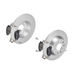 ATE Bremsensatz, Scheibenbremse hinten rechts links voll 282mm für SKODA SEAT VAG 1K0615601AD 8E0698451J 3AA698451 1420-21854