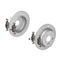 ATE Bremsensatz, Scheibenbremse hinten rechts links voll 296mm für MERCEDES-BENZ A0064204420 A0064202120 A6394230112 1420-22211