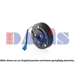 AKS DASIS Magnetkupplung, Klimakompressor 12V f&uuml;r FORD VAG 1H0820803D 7M0820803P 7M0820803D 855010N