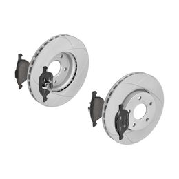 ATE Bremsensatz-Vorderachse PowerDisc / Standard IJZJSGHY30 Bremsensatz, Scheibenbremse vorne rechts links bel&uuml;ftet 278mm f&uuml;r MAZDA FORD VOLVO AV61-2K