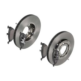 Brembo Bremsensatz, Scheibenbremse vorne rechts links innenbel&uuml;ftet 256mm f&uuml;r SKODA VW (SVW) BRILLIANCE SEAT (FAW) AUDI L6RD615301 JZW698302CB 1J06153
