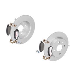 ATE Bremsensatz, Scheibenbremse hinten rechts links voll 240mm für KIA VAUXHALL OPEL CHEVROLET 569111 9196587 93169143 1420-21688