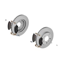 ATE Bremsensatz-Vorderachse Bremsensatz, Scheibenbremse vorne rechts links bel&uuml;ftet 269mm f&uuml;r RENAULT LADA DACIA MERCEDES-BENZ NISSAN D1060-AX60A 7701